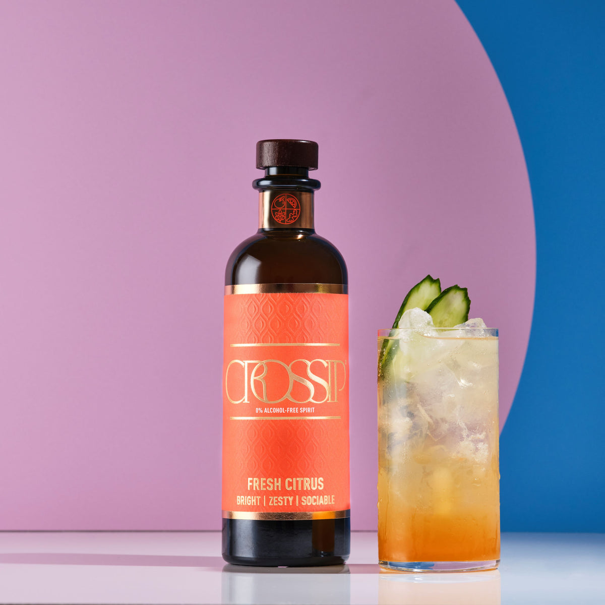 Citrus Non-Alc Spirit - CROSSIP Fresh Citrus Spirit – JOMO Club